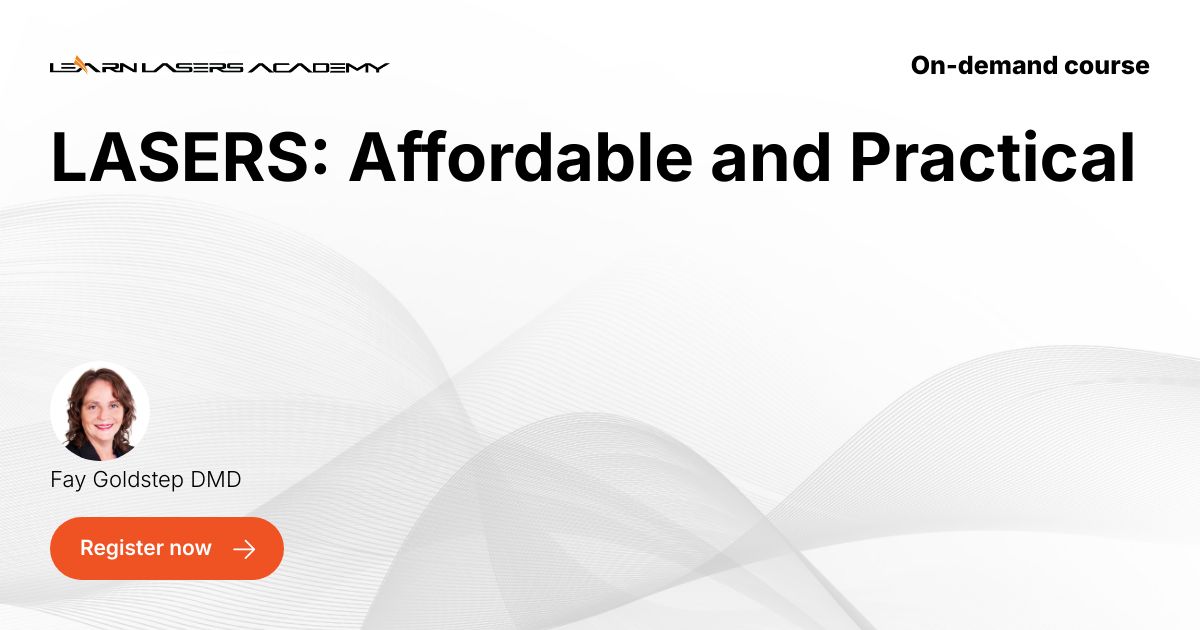 LASERS: Affordable and Practical - Webinar - AMD Lasers Academy